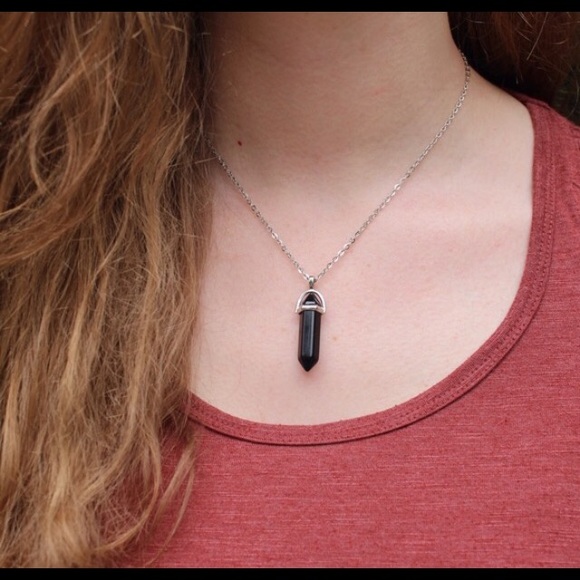 Willa | Jewelry | Boho Crystal Bullet Necklace | Poshmark